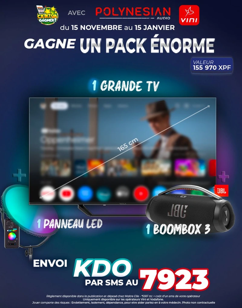 VINI TV-BOOMBOX-LED - PlayStar